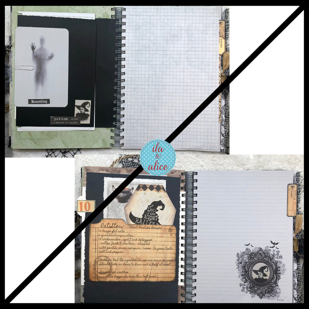 Spooky & Eerie Halloween Junk Journal Filled with Ghosts & Ghouls – ila ...